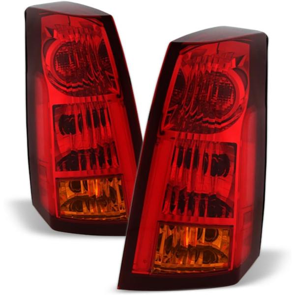商品名VIPMOTOZ 2003-2007 キャデラック CTS OEスタイル レッドレンズ テールライト ハウジング ランプ アセンブリ 交換用 運転席と助手席側VIPMOTOZ For 2003-2007 Cadillac CTS OE...