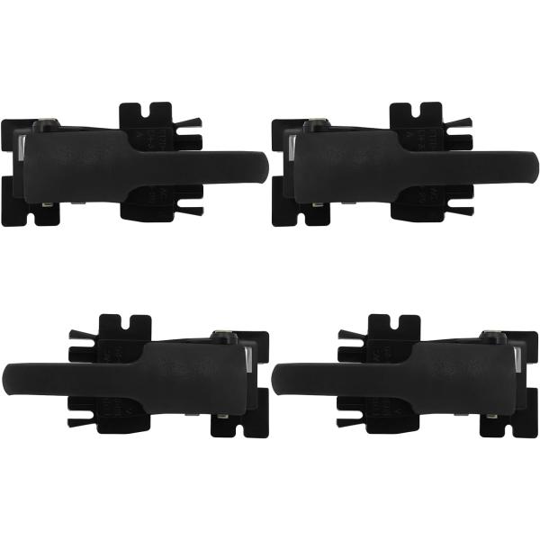 商品名ECCPP ドアハンドル インテリア 内側 フロント リア 助手席側 運転席側 1995-2003 エクスプローラー用 ブラック(4個)ECCPP Door Handles Interior Inside Inner Front Re...