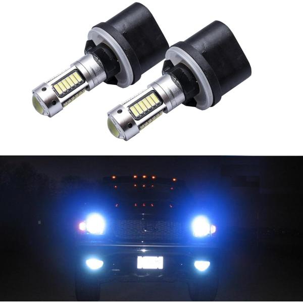 商品名2x 880 899 30-SMD LED電球 プロジェクターレンズ シボレーDRLフォグライト用 #DF103IBXotic Tech Pair 30-SMD 8000K Ice Blue 880 893 889 LED Proje...