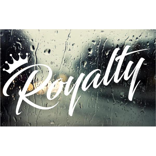 商品名Royal Decal - 8インチ カーウィンドウステッカー JDM KDM Slammed Race Drift Stance 等用 - ユニークな外観 - 色あせしません -Royalty Decal - 8"" car Win...