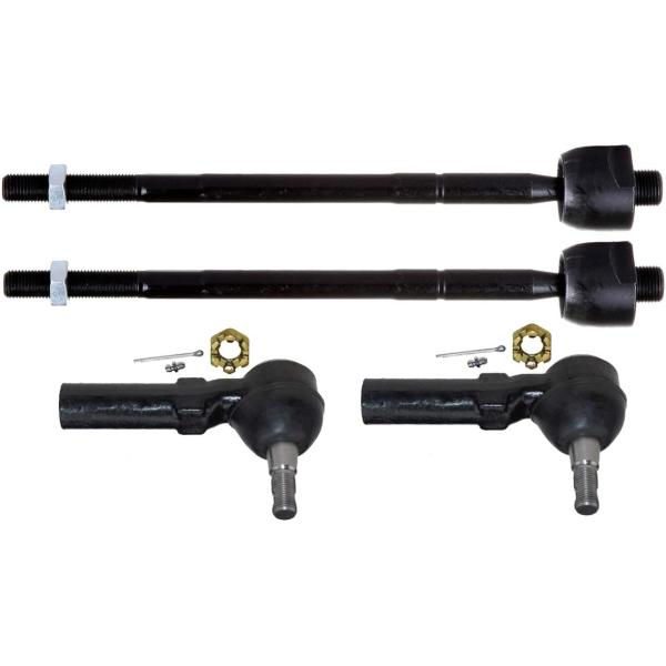 商品名ECCPP Inner Tie Rod End Outer Tie Rod End 2004-2009 for Cadillac XLR 1997-2013 for Chevrolet Corvette 4pcs EV343 ES22...