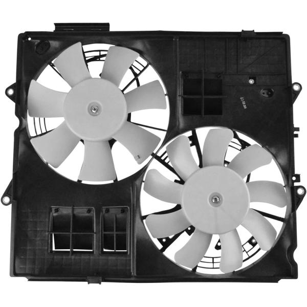 商品名ラジエーターデュアル冷却ファンアセンブリ キャデラックCTS-V 6.2L スーパーチャージ用Radiator Dual Cooling Fan Assembly for Cadillac CTS-V 6.2L Supercharge...