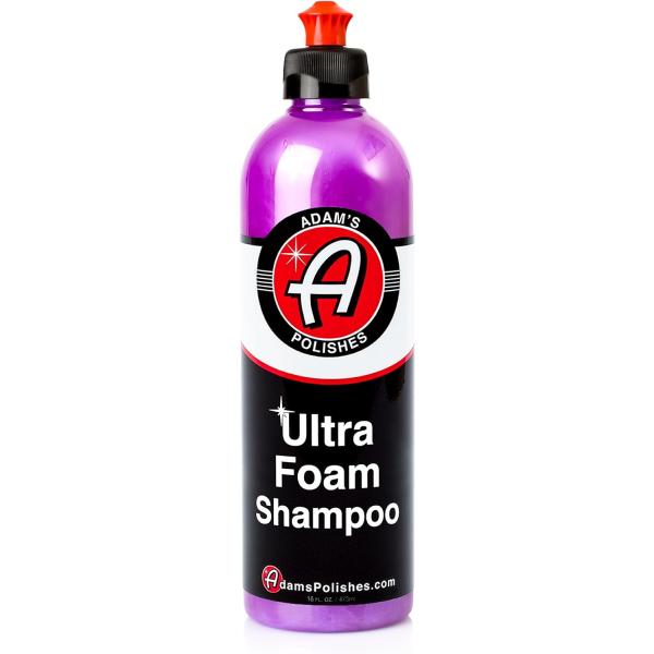 商品名Adam's Polishes ウルトラ泡シャンプー16オンス - 今までで最もずんぐりしたカーシャンプー式 - スクラッチを習慣やウォータースポットを残す超滑らかな式 - 安全な、無料のクリーニングを見つけるためのpH中立式16オン...