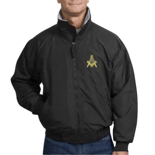 商品名: Express Design Group OUTERWEAR メンズ US サイズ: XL カラー: ブラック Greekgear Mason/Freemason Challenger Jacket X-Large Blackブラ...