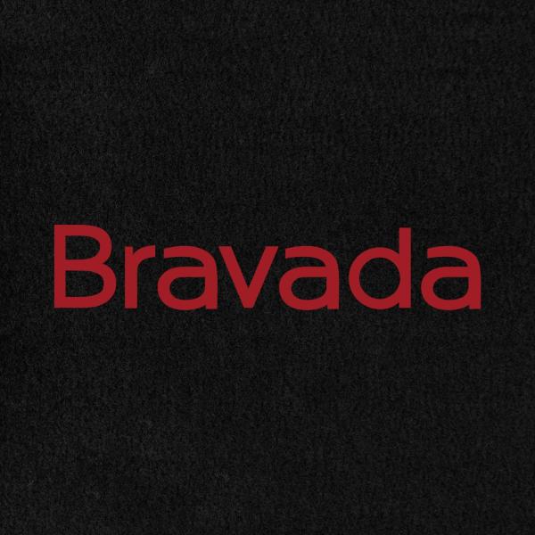 商品名Lloyd Mats   Velourtexブラックフロント用フロアマットOldsmobile Bravada 1991   04 withレッドBravadaレタリング刺繍Lloyd Mats   - Velourtex Black...