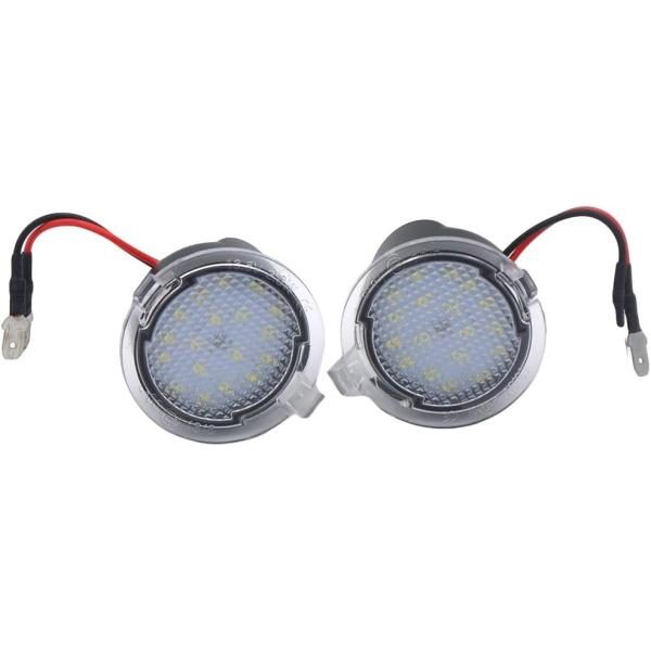 商品名2個 18LED アンダーサイドビューミラー 水たまりライト Ford Edge Fusion Flex Explorer Expedition Mondeo Taurus F-150用2pcs 18LED Under Side Vi...