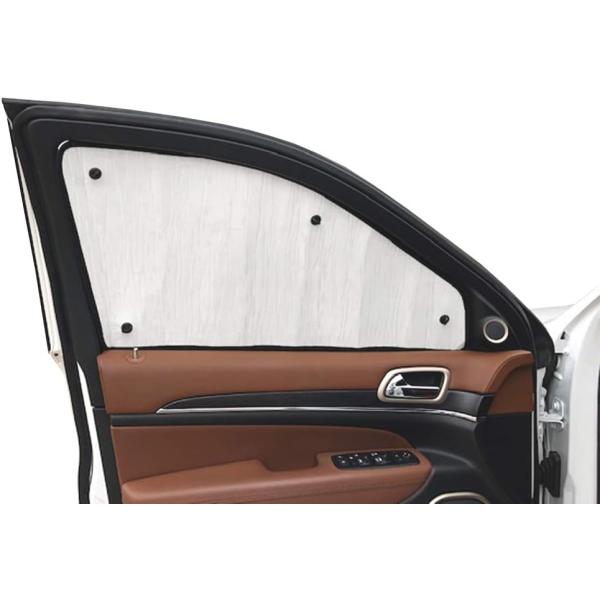 商品名Autoheatshieldサイドウィンドウフロントシートセット/ 2 Sunshades for RAM Promaster F / S Van 2015 2016 2016 2017 2018Side Window Front S...