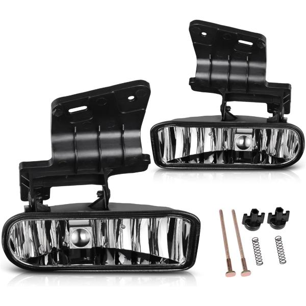 商品名AUTOSAVER88 Fog Lights Compatible with 1999 2000 2001 2002 Chevy Silverado 2000-2006 Suburban 00 01 02 03 04 05 06 Ch...