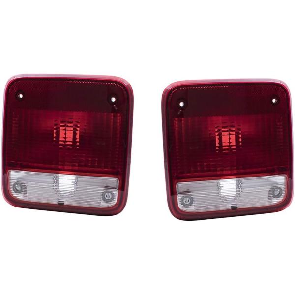 商品名Brock Replacement Driver and Passenger Set Tail Lights Compatible with 1985-1996 G10 P10 P20 G1500 G20 G2500 P2500 G3...
