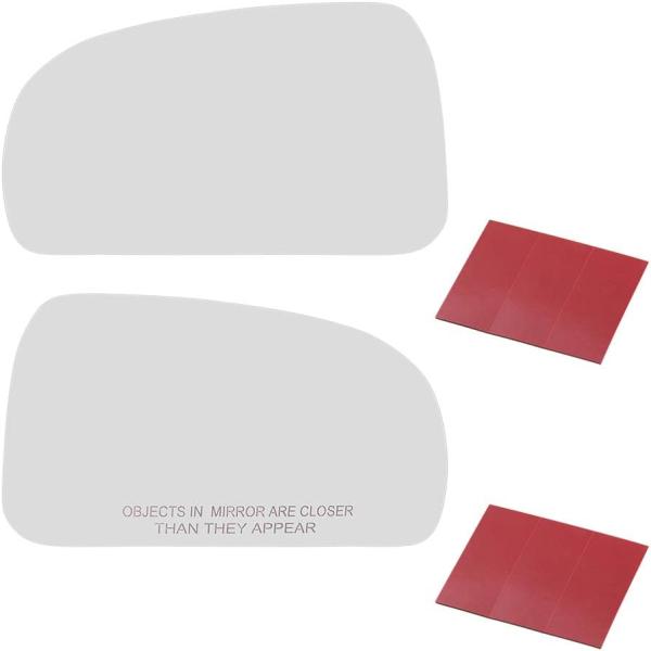 商品名Brock Replacement Set Driver and Passenger Door Mirror Glass Compatible with Ascender Bravada 9-7X Envoy Rainier Trai...
