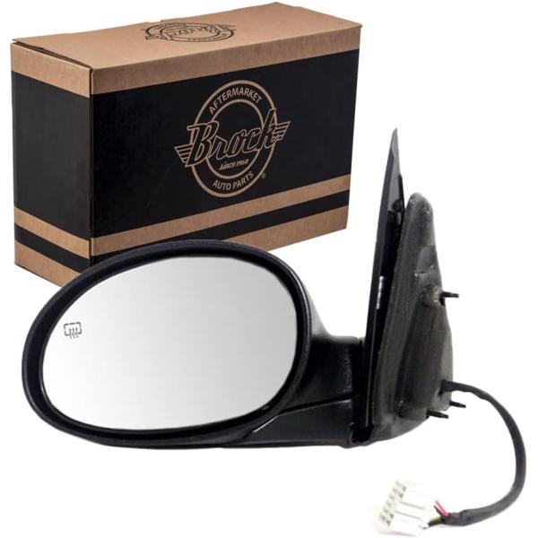 商品名Drivers Power サイドビューミラー 加熱テクスチャード交換 Chrysler 4724657AF用Replacement Drivers Power Side View Mirror Heated Textured Com...