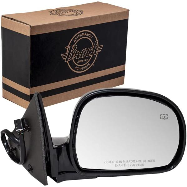 商品名Brock Replacement Passenger Power Side Door Mirror Heated Compatible with 1998 Blazer Jimmy Envoy Bravada S10 Sonoma ...