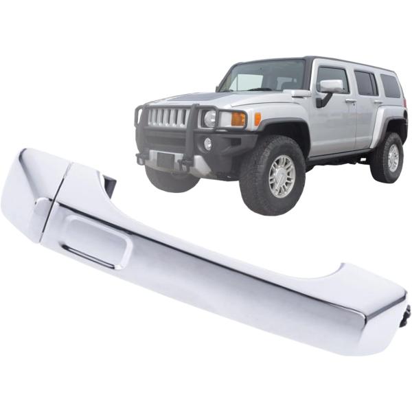 商品名APA 交換用クロームアウタードアハンドル 2006-2010 H3 2009-2010 H3T フロントリア助手席または運転席側 HU1310103APA Replacement Chrome Outer Door Handle f...