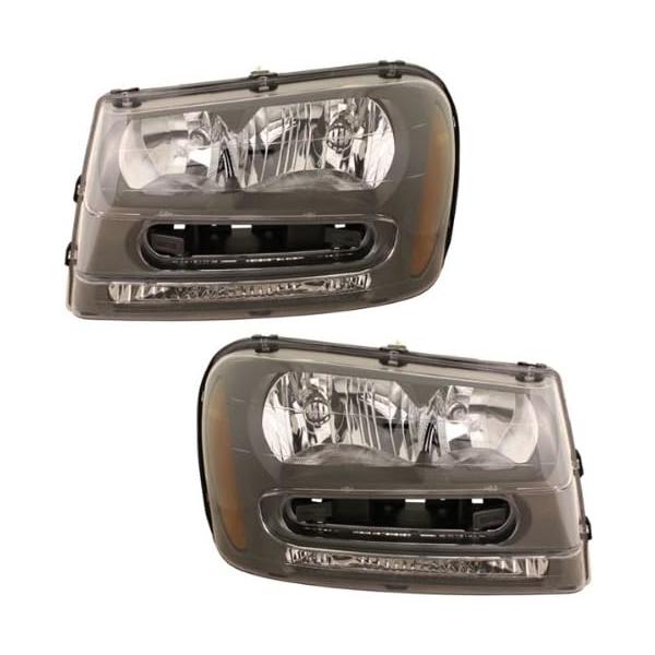 商品名Koolzap Compatible with 02-09 Trailblazer Headlight Headlamp Head Light Lamp Left &amp; Right Side Set PAIRブランド：KOOLZ...