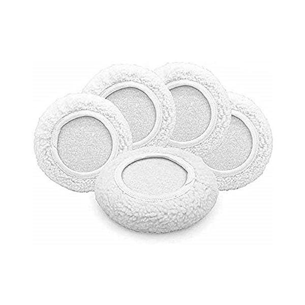 商品名AIVS カーポリッシャーパッド ウールボンネット バフホイール研磨パッド ワックスパッド 車のバッファーボンネットポリッシャー用 5個 (7インチ-8インチ)AIVS Car Polisher Pad Wool Bonnet Buf...