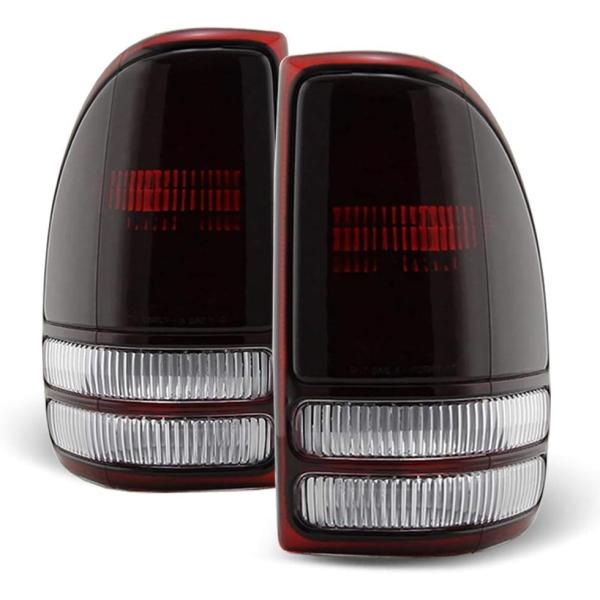 商品名ACANII - For 1997-2004 Dodge Dakota [OE Style] Dark Smoked Tail Lights Brake Lamps Left+RightACANII - For 1997-2004 D...