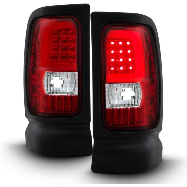 商品名AC_ALT-ON-DRAM94V3-LBLED-VAR。 レッド AC-A-O-DRAM94V3-LBLED-RCACANII - For 1994-2001 Dodge Ram 1500 94-02 2500 3500 Red C...