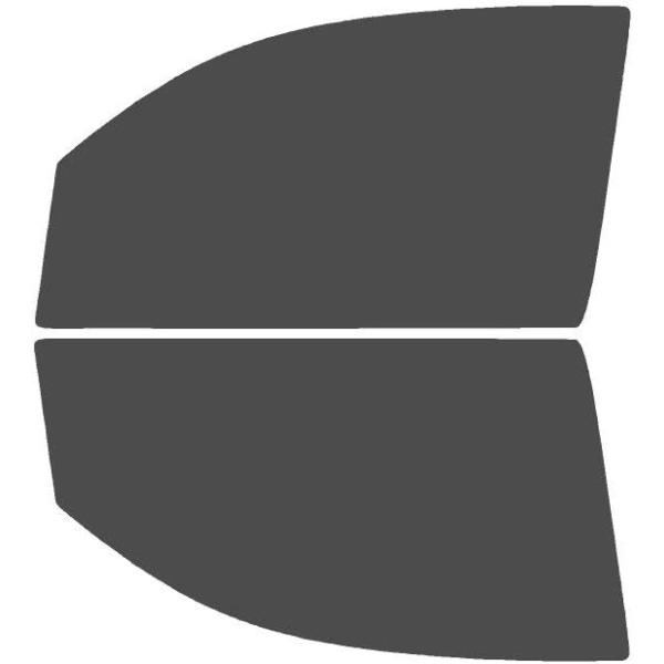 商品名プレカットウィンドウティントキット 2016-2019トヨタタタコマダブルキャブトラック(フルトラック - (フルトラック3ピースマニュアルスライダー付き) - 自動車ウィンドウフィルム Front Door Window Kit ブ...