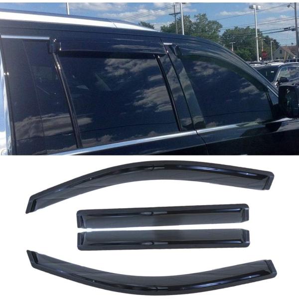 商品名Laprive Auto 4pcs for 15-18 Escalade Tahoe Yukon Sun Rain Guard Window Visorsブランド：Laprive Auto商品サイズ：商品番号：色：素材：Acrylic