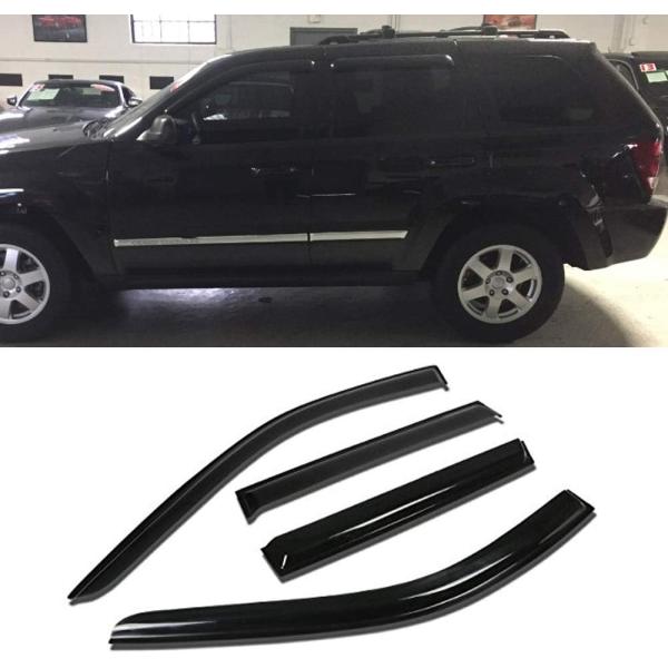 商品名Laprive Auto 4pcs for 11-18 Grand Cherokee Sun Rain Guard Window Visorsブランド：Laprive Auto商品サイズ：商品番号：色：素材：Acrylic
