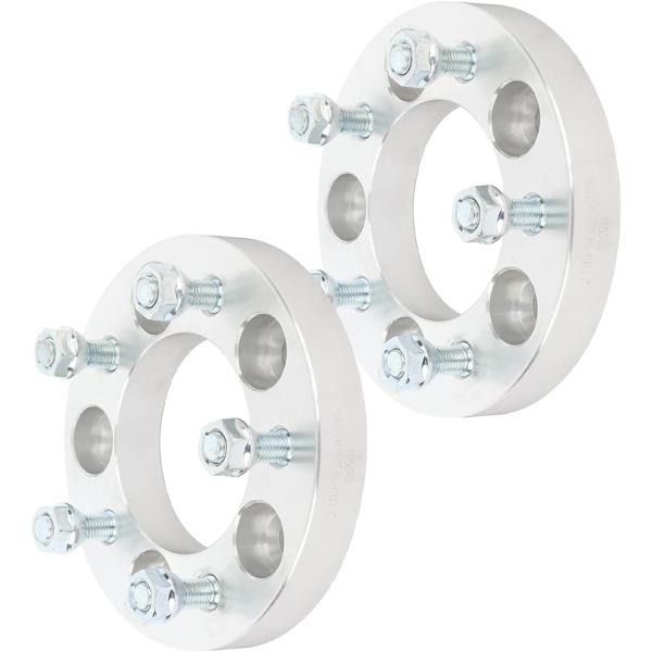 商品名OCPTY 交換用部品 1インチ (25mm) ホイールスペーサーアダプター 5ラグ 2X 5x4.75 から 5x4.75 12x1.5 スタッド シボレー シボレー コルベット カマロ S10 GMC S15 ジミーに適合OCPT...