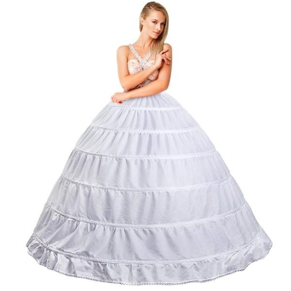 商品名: iphonepassteCK UNDERWEAR レディース US サイズ: One Size SISROL Women's Crinoline Petticoat 6 Hoop Skirt Floor Length Crinol...