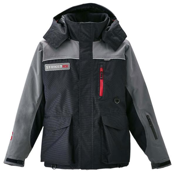 商品名: (X-Large, Gray/Black) - Striker Ice Men's Trekker Ice Fishing Flotation Jacket Striker Men's Cold Weather Durable W...