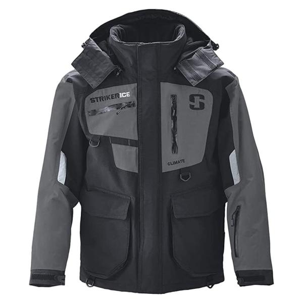 商品名:  STRIKER Men's Climate Durable Windproof Water-Resistant Insulated Outdoor Ice Fishing Jacket with Removable Hood &...