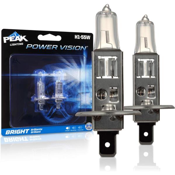 商品名PEAK パワービジョン 自動車用高性能H1 55W ヘッドライト (2パック)PEAK Power Vision Automotive High Performance H1 55W Headlights (2 Pack)ブランド：...