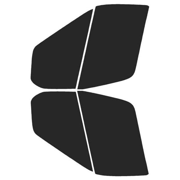 商品名カット済みウィンドウティントキット 2015、2016、2017、2018、2019のトランジットカーゴバン 150、250、350 ミディアム&amp;ハイルーフ(フル) - 自動車用ウィンドウフィルム Front Door Win...