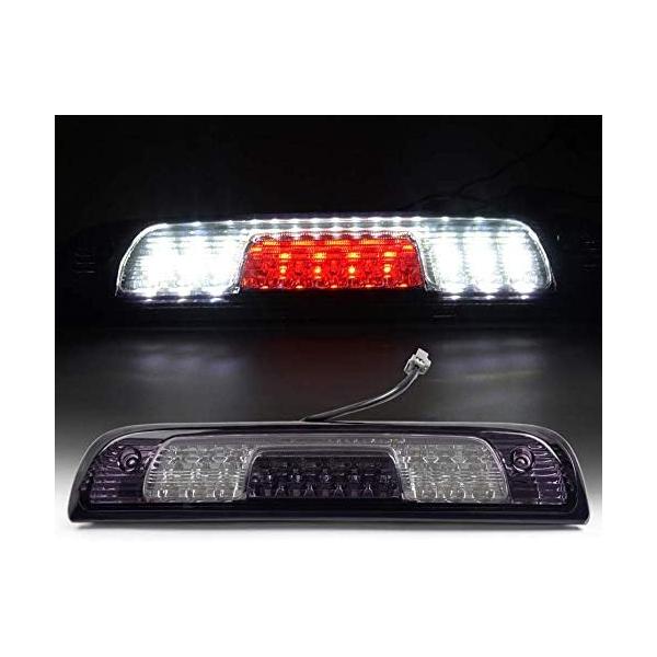 商品名PIT66 LED 3番目のブレーキライト 14-18 シボレー シルバラード/14-18 GMC シエラ 1500 2500HD 3500HD リアハイマウント ストップ パーキングライトアセンブリ サードブレーキ カーゴランプ ク...