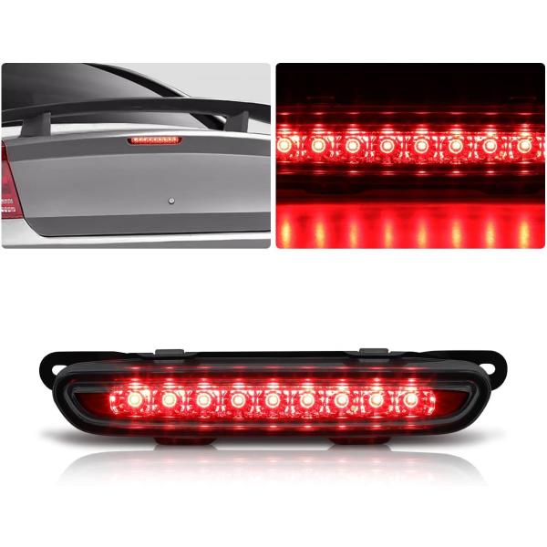 商品名Auto Dynasty フルLEDスモークレンズ サードテールブレーキライト リアセンターハイマウントストップランプ ダッジチャージャー06-10対応Auto Dynasty Full LED Smoked Lens 3rd Thi...