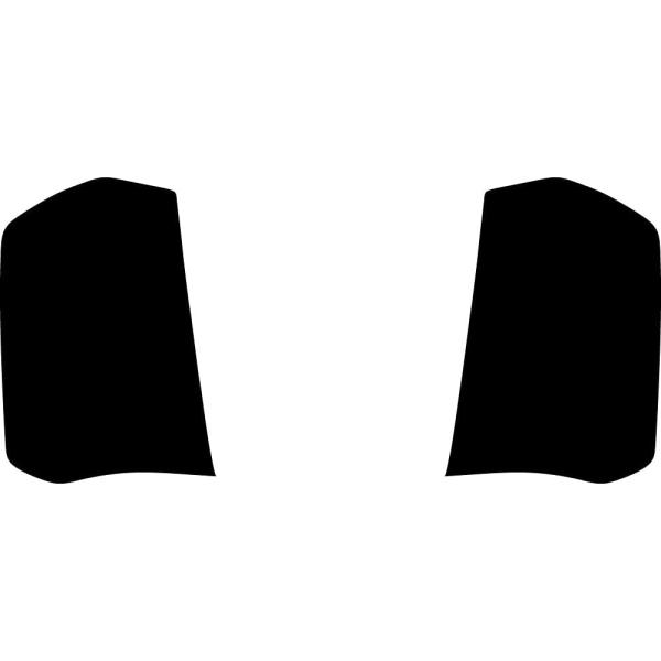 商品名Rtint テールライトティントカバー クライスラー300 2015-2020対応 マットスモークRtint Tail Light Tint Covers Compatible with Chrysler 300 2015-2023 ...