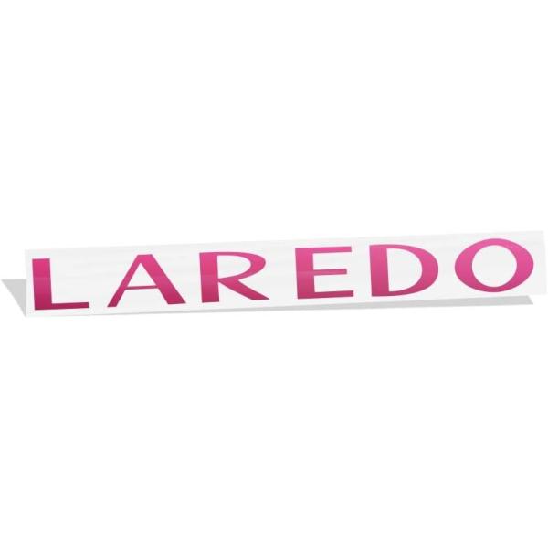 商品名Reflective Concepts - ラレードエンブレムオーバーレイデカールステッカー - 適合車種: 2005-2019 ジープグランドチェロキー 2005-2019 Jeep Grand Cherokee Laredo ピン...