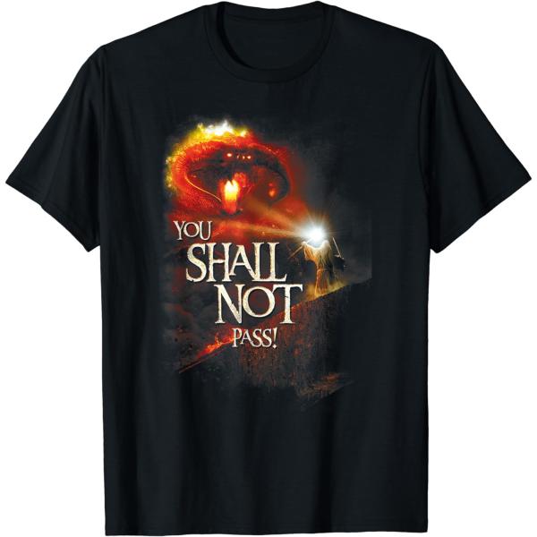 商品名Lord of the Rings Balrog You Shall Not Pass T-Shirtブランド：Warner Bros.商品サイズ：Small高さ：2.5 cm横幅：20.3 cm奥行：25.4 cm重量：4536 g...