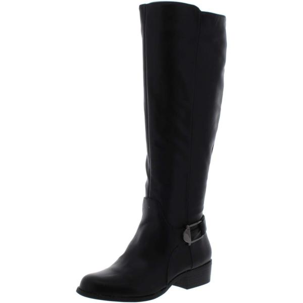 商品名Alfani Womens Kallumm Faux Leather Tall Knee-High Boots Black 5 Medium (B,M)ブランド：Alfani商品サイズ：高さ：10.2 cm横幅：48.3 cm奥行：5...
