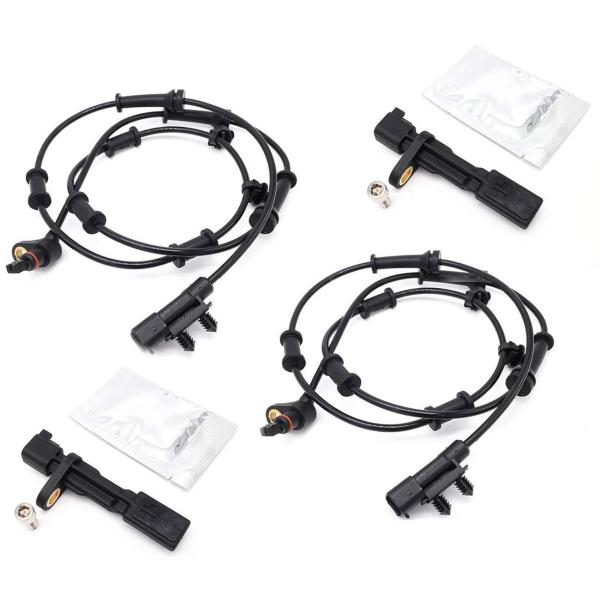 商品名KARPAL 前後左右ABSホイールスピードセンサー 2007-2016 Jeep Wrangler対応 (4個パック)KARPAL Front and Rear and Left and Right ABS Wheel Speed ...