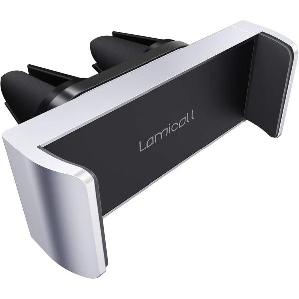 商品名Lamicall (ラミコール) 車用スマートフォンホルダー 送風口に取り付けLamicall Car Cell Phone Mount, Air Vent Clip Holder, Universal Stand Hands Fre...