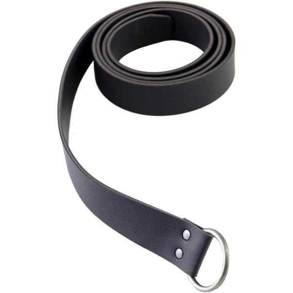 商品名KOGOGO 中世の騎士 レザーベルト メンズ 再現アクセサリー, ブラック, Length 75""(190cm)KOGOGO Medieval Knight Leather Belt Mens Reenactment Access...