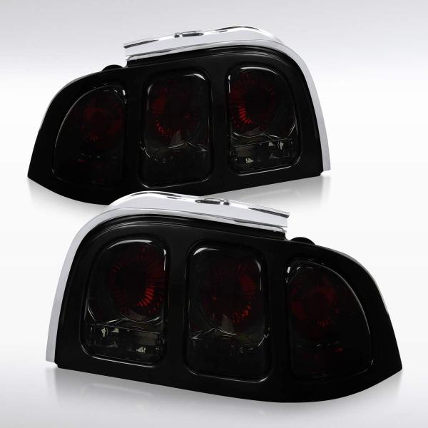 商品名Autozensation フォード・マスタング用 ペア スモークレンズ テールライト パーキングブレーキランプ 左+右ペアAutozensation Compatible with Ford Mustang 1994-1998, S...