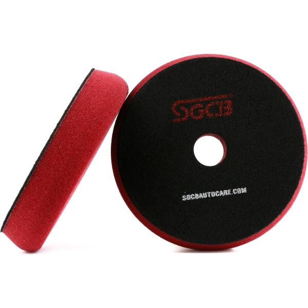 商品名SGCB RO/DA フォームパッド 6""/150*160*30mm SGGA096SGCB Pro 6” RO DA Compounding Pad, Super Heavy Cutting Car Foam Polisher S...