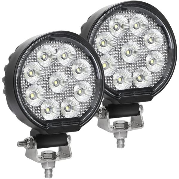 商品名Exzeit Podes de LED   prova d' gua, 54 W 3800 LMS 60° Flood Offroad Light com chips LED CREE, luzes off-road, luzes d...