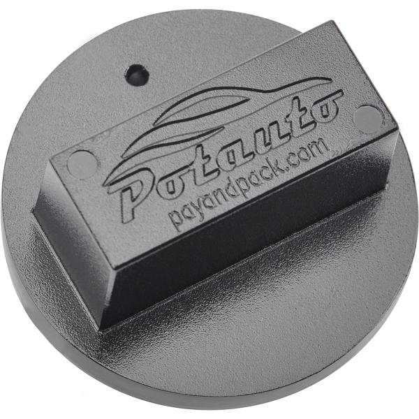 商品名POTAUTO ユニバーサル アルミニウム ジャックパッド ジャッキパック アダプター サポート メルセデスベンツ車対応 2000年~現在までの車種に対応 (数量1、ブラック)POTAUTO Universal Aluminum Ja...