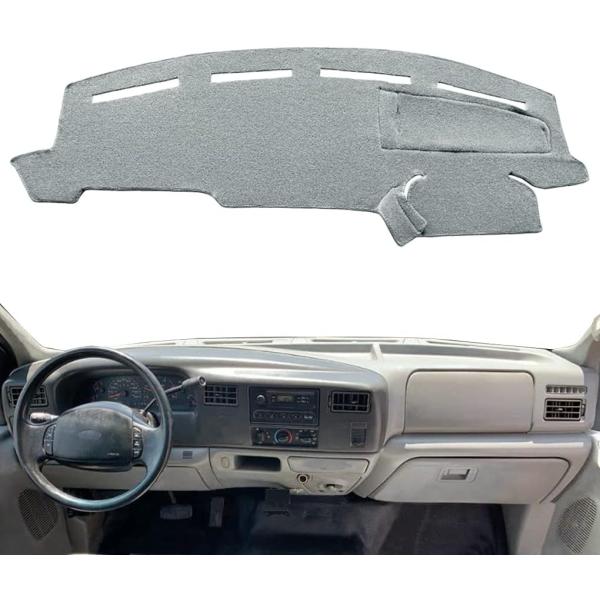 商品名Yiz ダッシュボードカバー ダッシュカバー マット ダッシュカバー ダッシュマット カスタムフィット フォード F250 F350 F450 1999-2004年式用Dashboard Cover Dash Cover Mat Pa...
