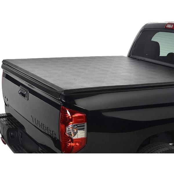 商品名U-A 99-06 シボレー シルバラード/GMC シエラ 07 クラシックボディピックアップ 6.5フィート フリートサイド ベッド 1点 ブラック ビニール クランプオン ソフトロック &amp; ロールアップ トップマウント ト...