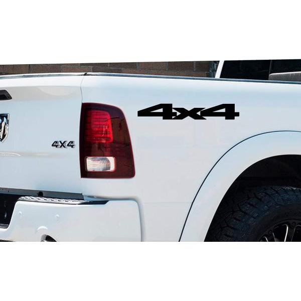 商品名2 x Black 4X4 Single Color Vinyl Decals Fits Dodge Ramブランド：Tower Decals商品サイズ：15"" x 3""商品番号：色：Black素材：Vinyl