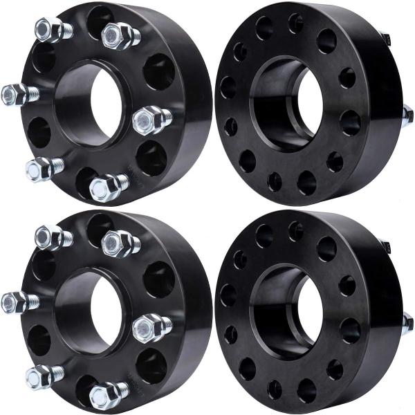 商品名MAYASAF ハブセントリック ホイールスペーサー [4パック 厚さ2インチ 6ラグ] シボレーシルバラード (シエラ) 1500/2500/3500 タホ/ユーコン キャデラックエスカレード用 6x5.5ボルトパターン 78.1ハ...