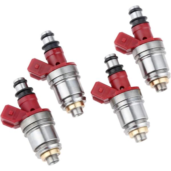 商品名Fuel Injectors 16600-86G00 Replacement for Nissan Pickup 2.4L 1995 D21 2.4L 1990-1994 JS2-1 16600-86G10 Pack of 4ブランド...