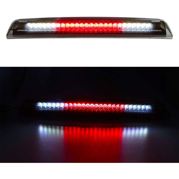 商品名Sanzitop LED サードブレーキライト リアテールライト カーゴランプ ハイマウントブレーキライト 2004-2015 日産タイタン 2005-2016 日産フロンティア 26590-EA800 (クロームハウジングスモークレ...