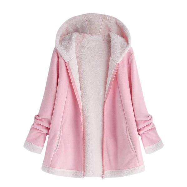 商品名: aihihe Outerwear OUTERWEAR レディース US サイズ: Large カラー: グレイ Plus Size Coats Jackets for Women Witer Warm Fluff Lining Z...